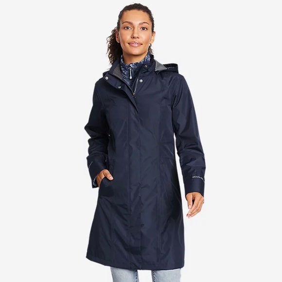 Eddie Bauer | Jackets & Coats | Nwt Eddie Bauer Womens Girl On The Go Trench Coat | Poshmark